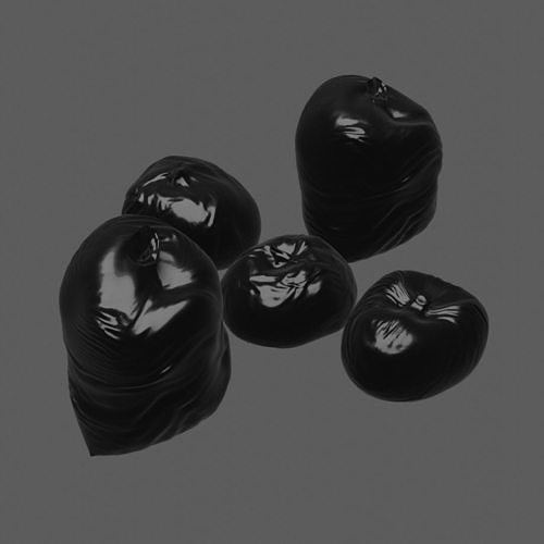 3D model Low poly Garbage Bags VR / AR / low-poly | CGTrader