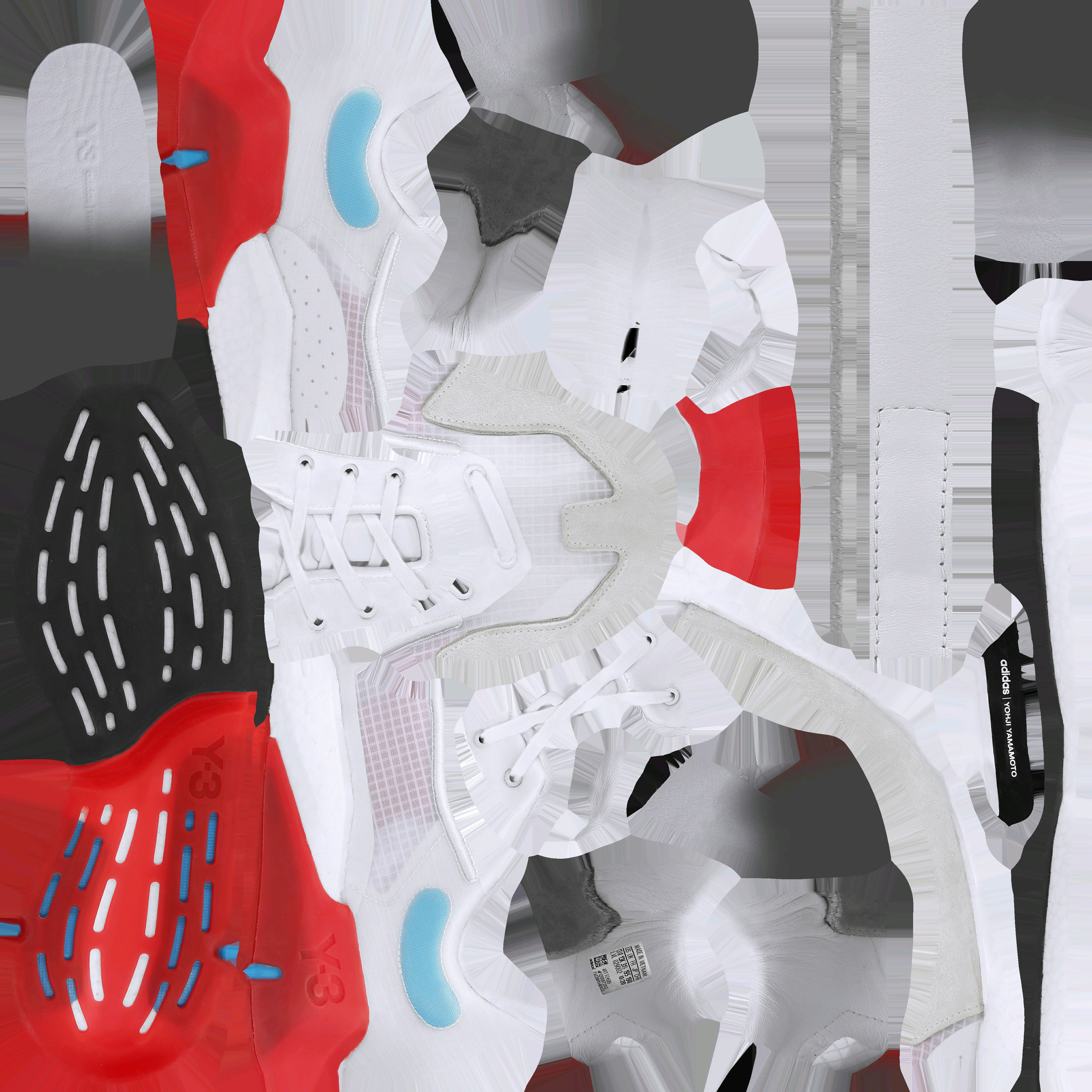 adidas Y-3 Orisan Yohji Yamamoto sneaker 3D model | CGTrader