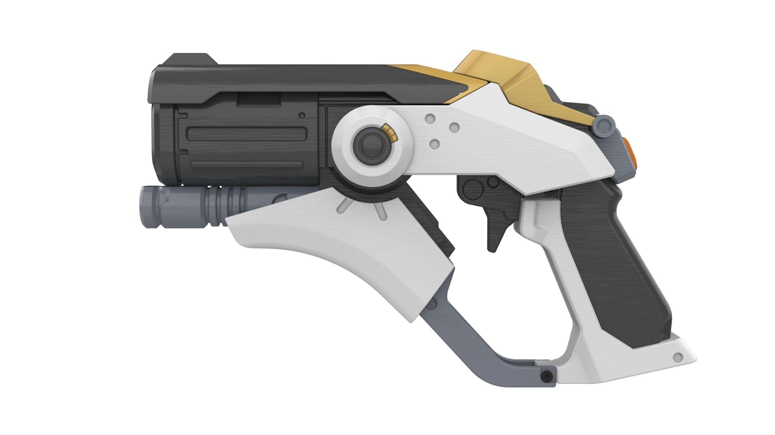 Mercy Blaster 3 Skins - Overwatch - Printable 3d model - STL 3D model ...
