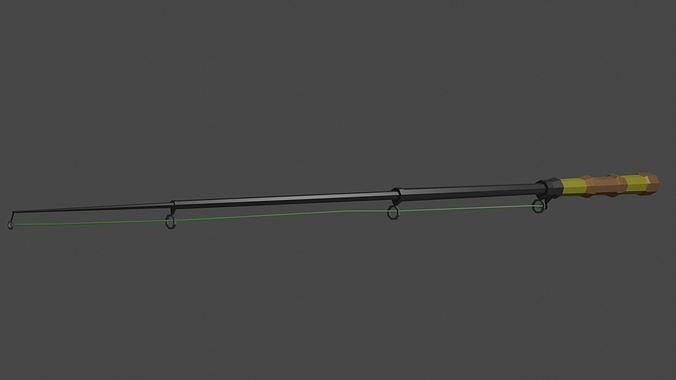 Fishing Rod 3D model | CGTrader