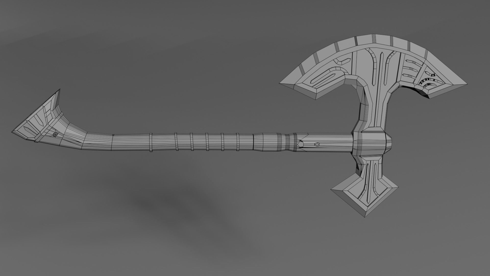 Fantasy Axe 3D model | CGTrader