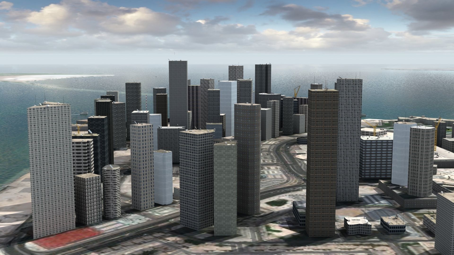 3D model Qatar City Doha VR / AR / low-poly | CGTrader