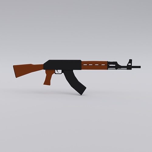 3D model Type 56 assault rifle VR / AR / low-poly | CGTrader