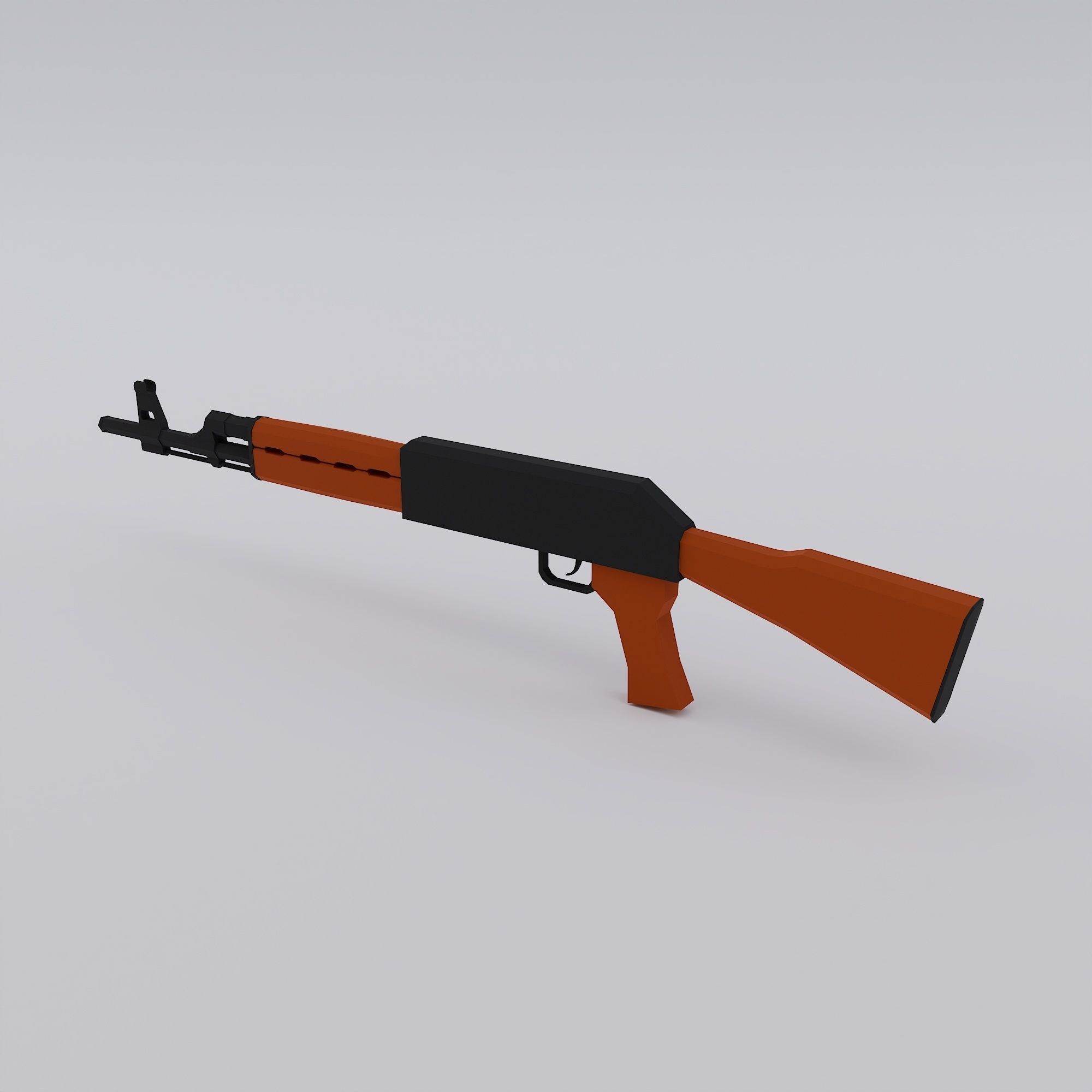3D model Type 58 assault rifle VR / AR / low-poly | CGTrader
