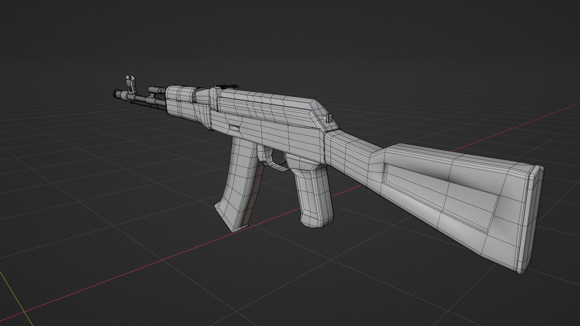 AK-74 ak - rifle free VR / AR / low-poly 3D model | CGTrader