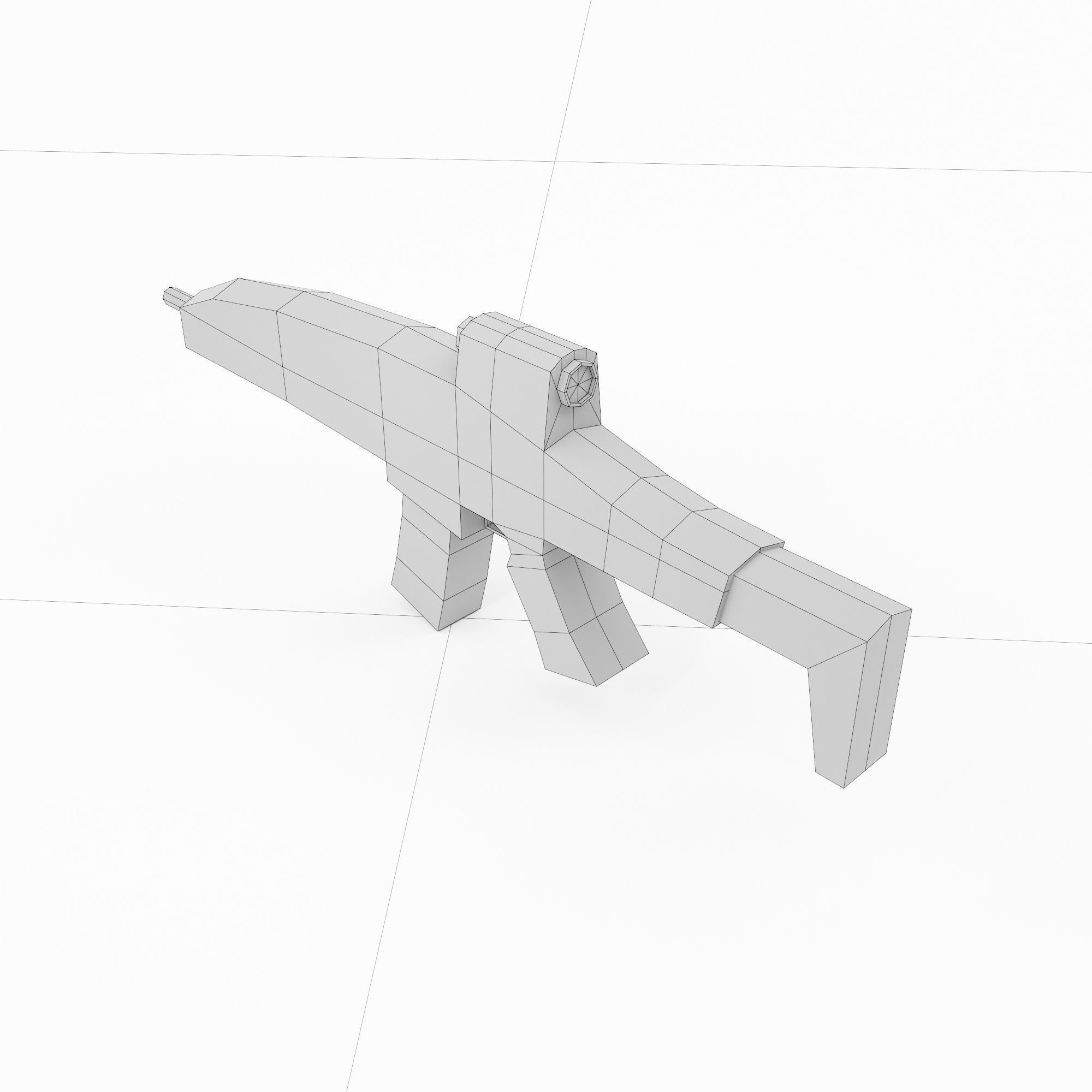 3D model Heckler Koch XM8 assault rifle VR / AR / low-poly | CGTrader