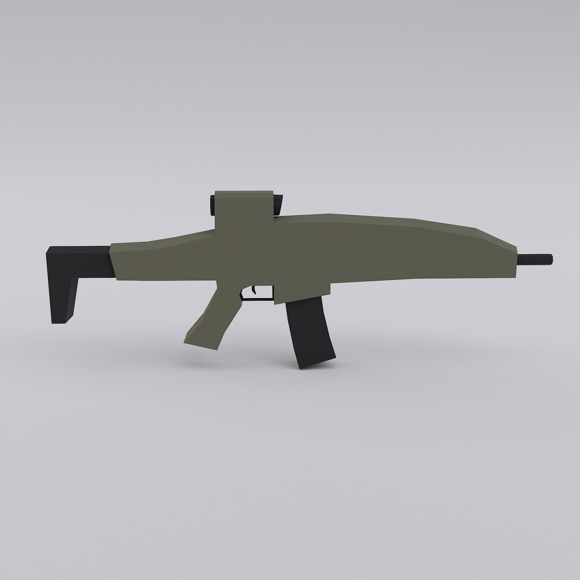 3D model Heckler Koch XM8 assault rifle VR / AR / low-poly | CGTrader