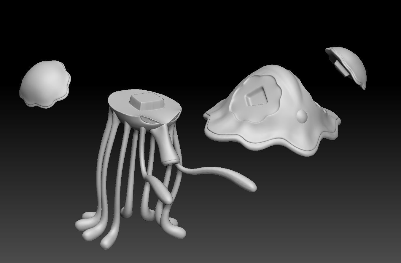 Pokemon Toedscool Toedscruel 3D model 3D printable | CGTrader