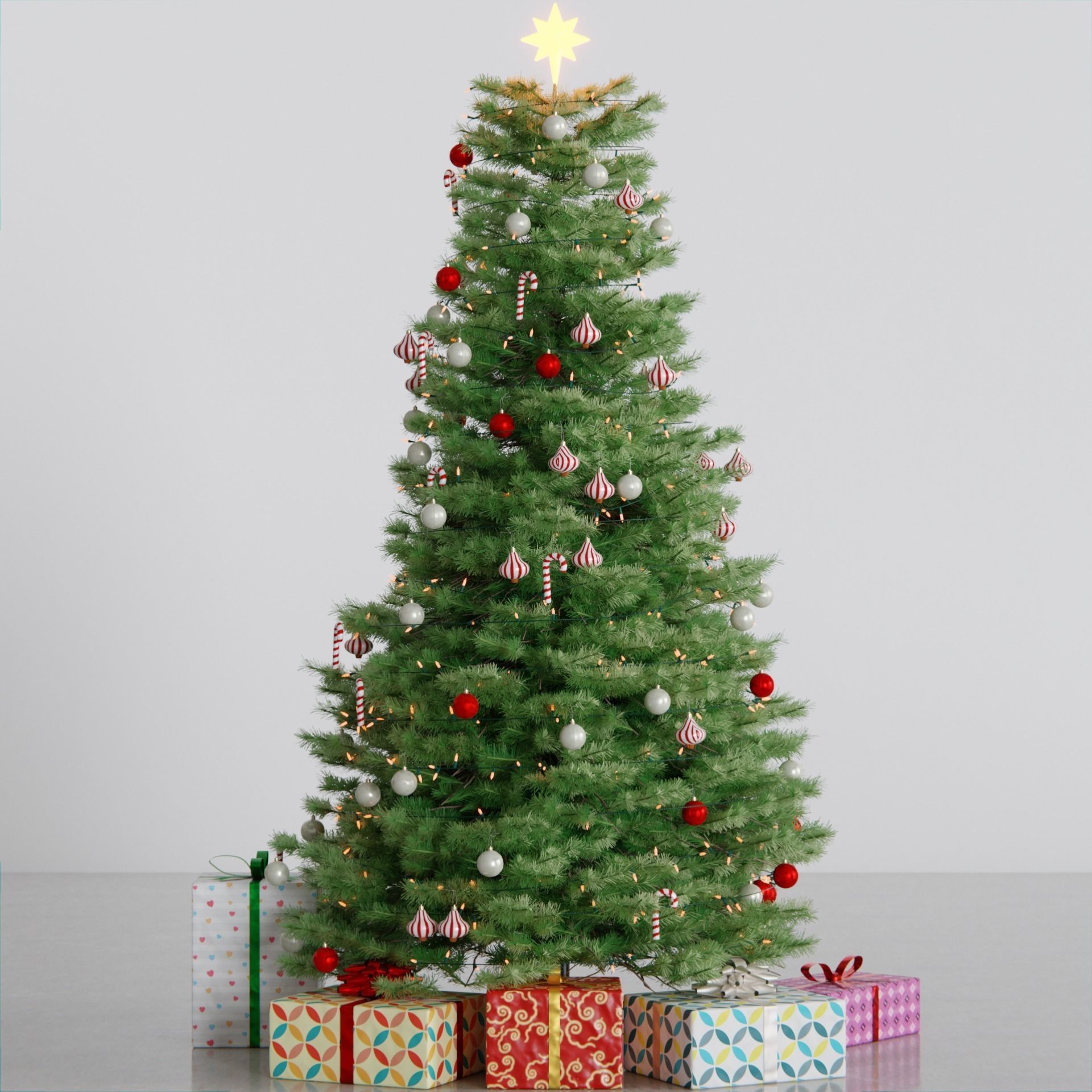 Christmas Tree 3d Model 3D model | CGTrader