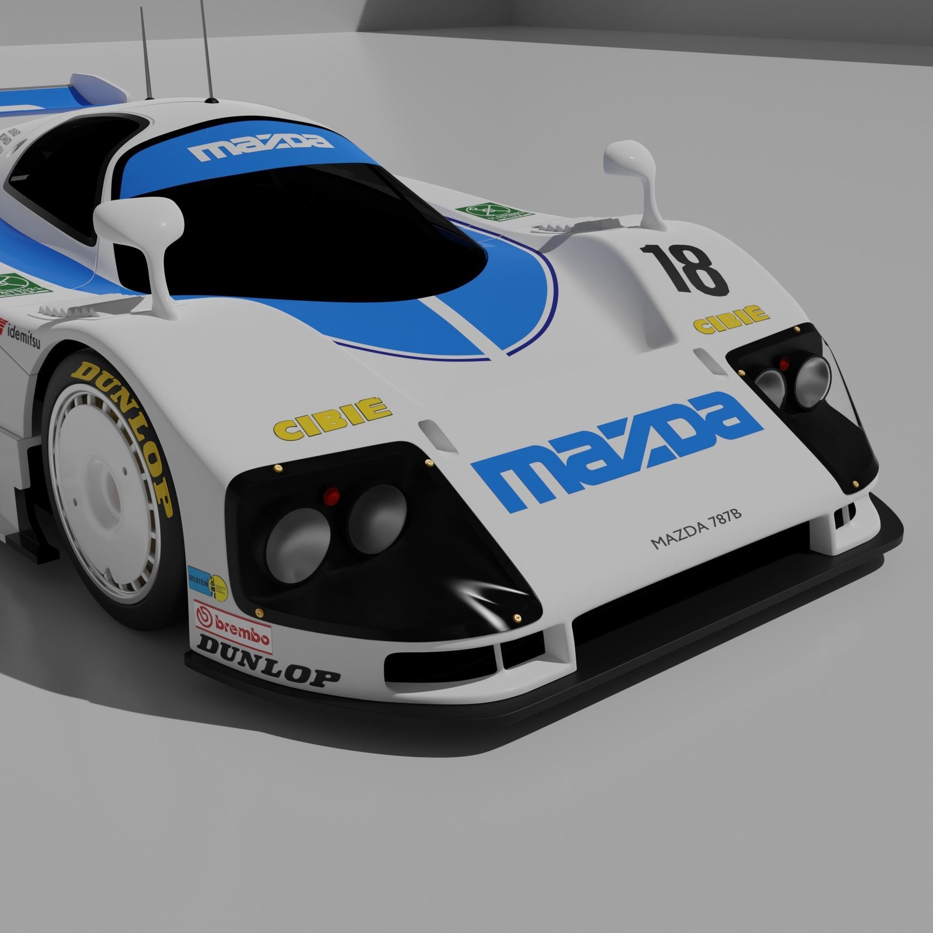 Mazda 787B 3D model | CGTrader