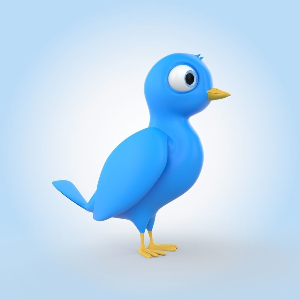 Blue Bird 3D model | CGTrader