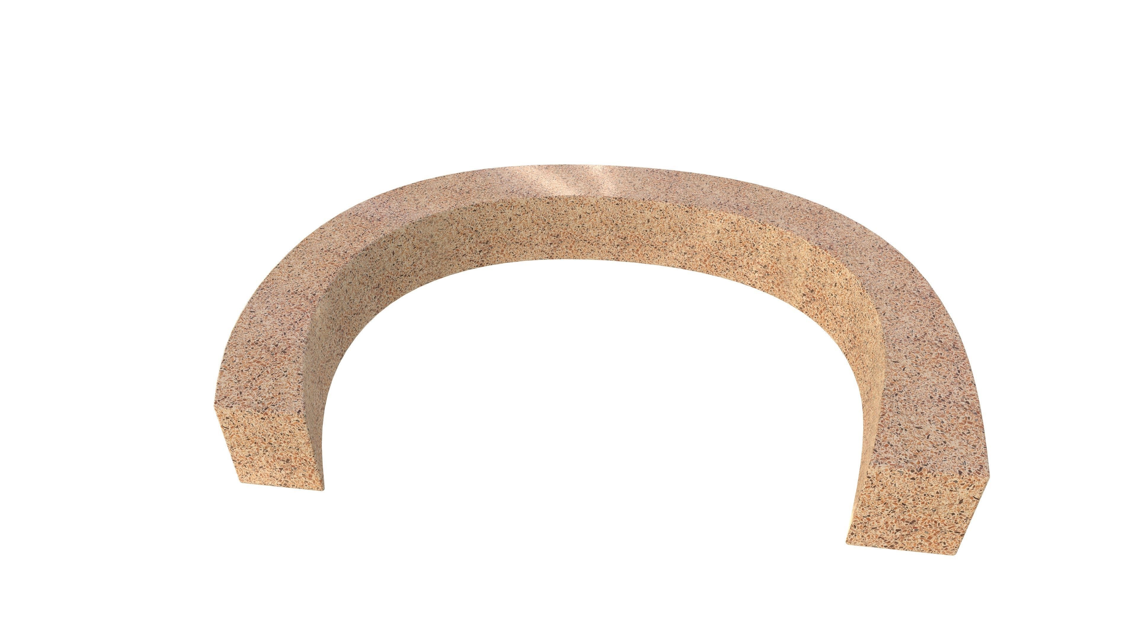 3D model Modern Bench C Type 3D Model AR VR PBR VR / AR / low-poly ...