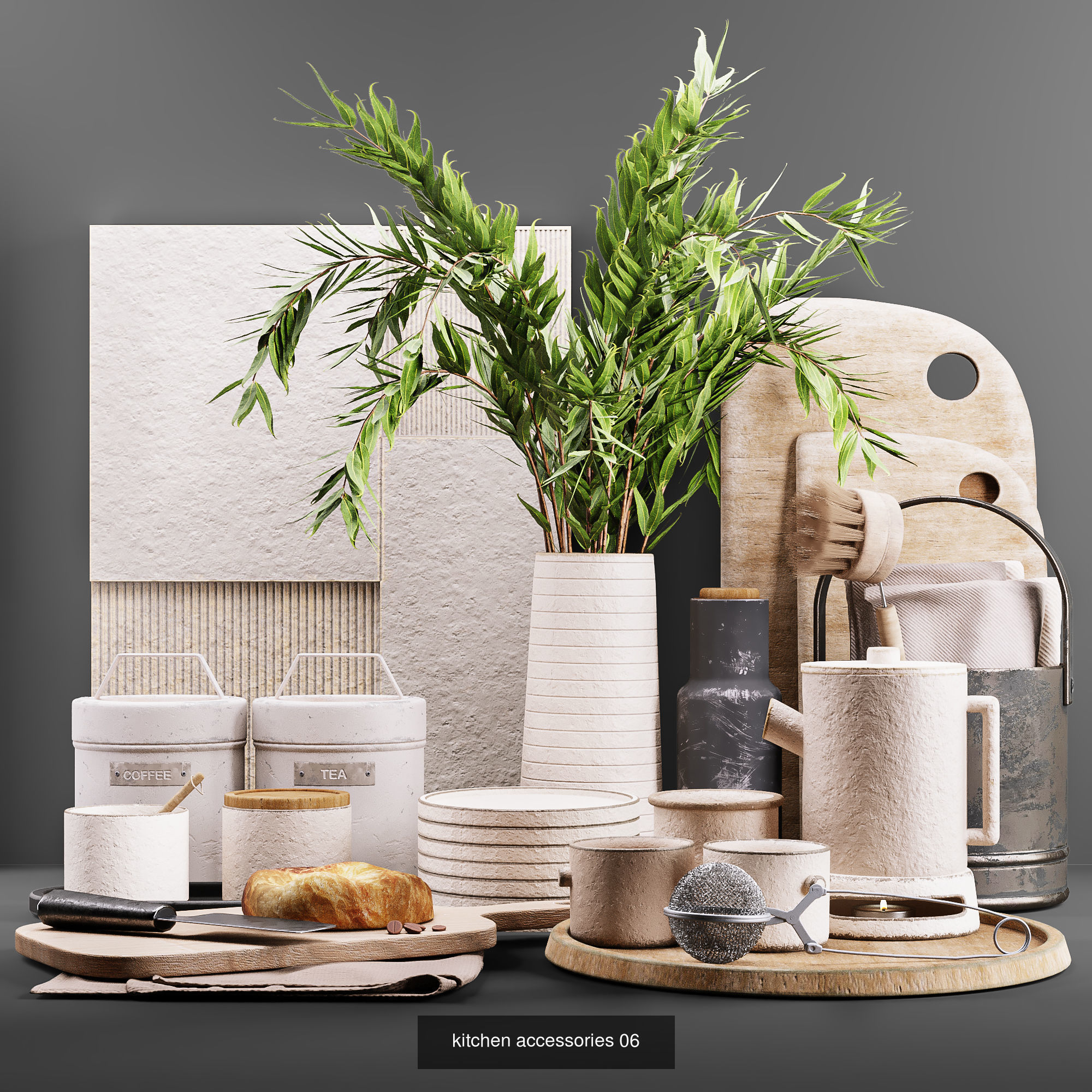 kitchen accessories Collection | CGTrader