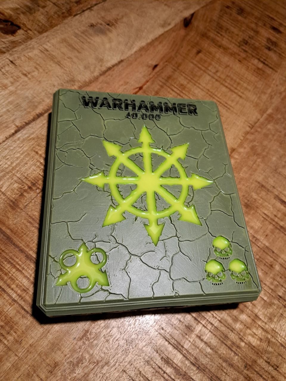 Dice box - Death Guard 3D model 3D printable | CGTrader