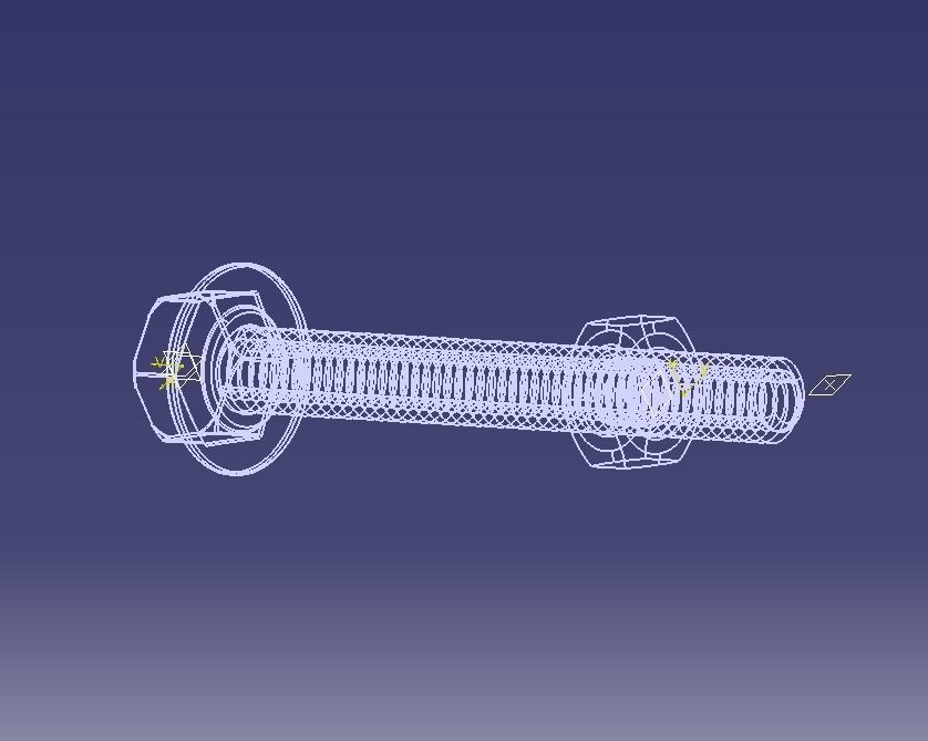 M5 x 12mm Flanged Hex Bolts 3D model 3D printable | CGTrader