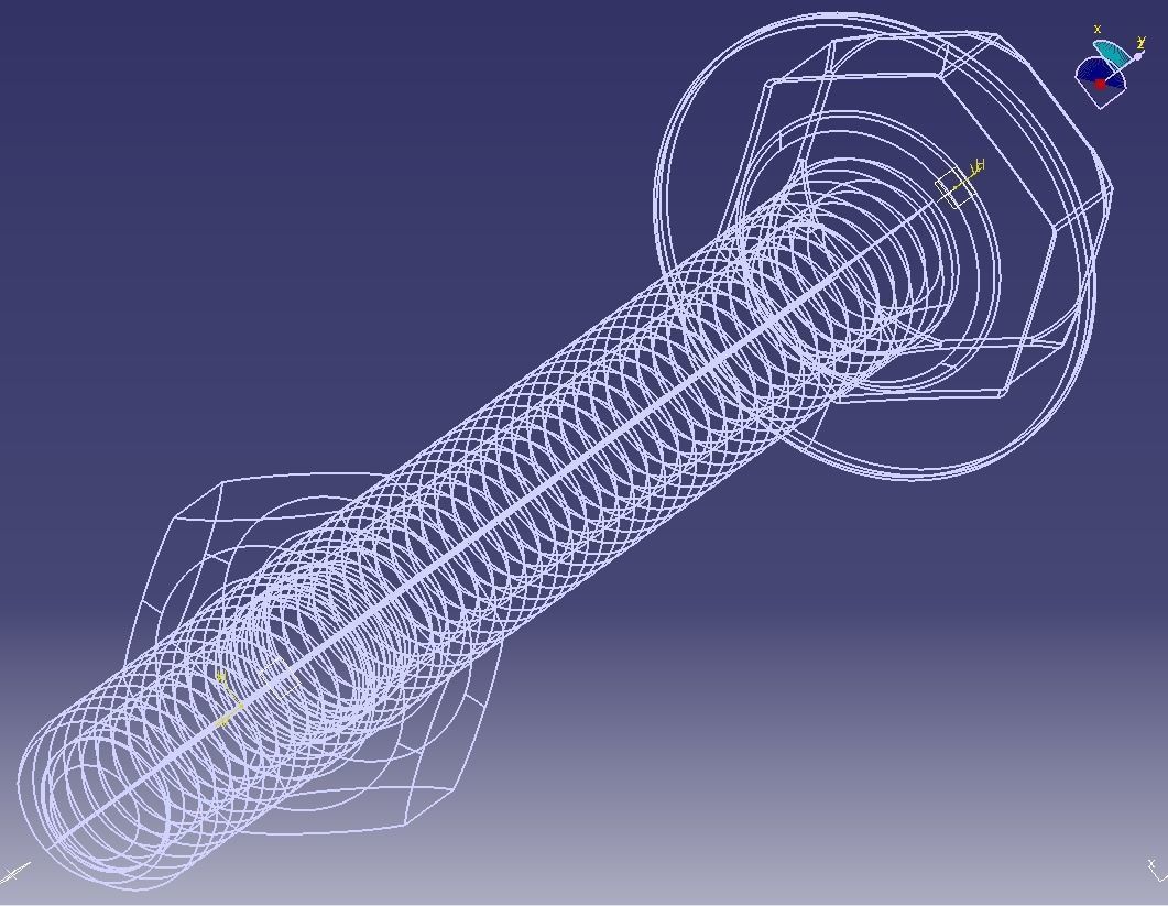 M5 x 12mm Flanged Hex Bolts 3D model 3D printable | CGTrader