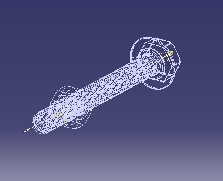 M5 x 12mm Flanged Hex Bolts 3D model 3D printable | CGTrader