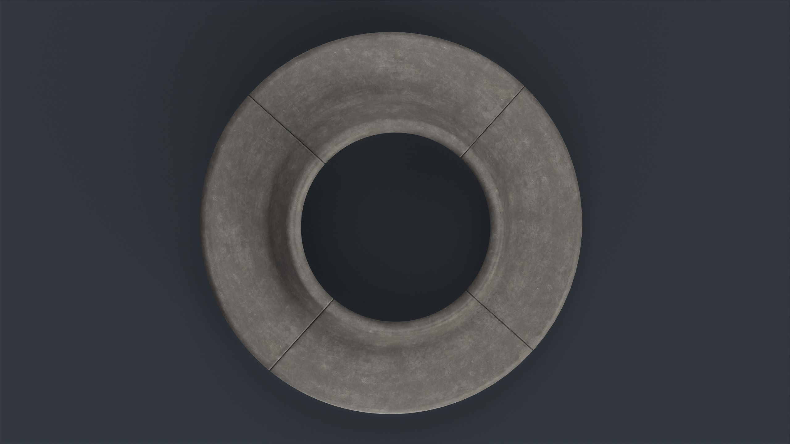 3D model Modern Outdoor Bench 95 PBR Game Ready VR / AR / low-poly ...