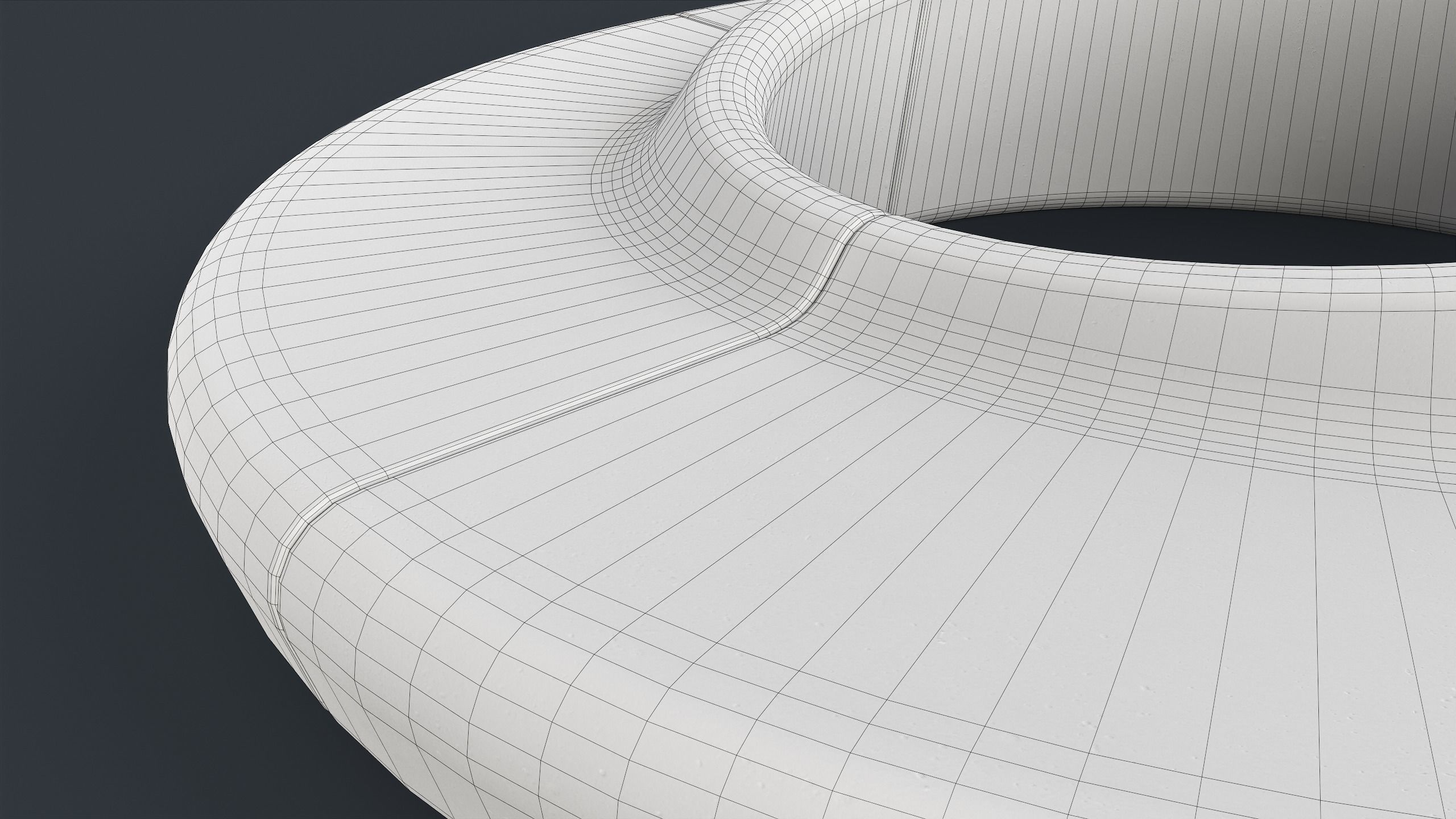 3D model Modern Outdoor Bench 95 PBR Game Ready VR / AR / low-poly ...