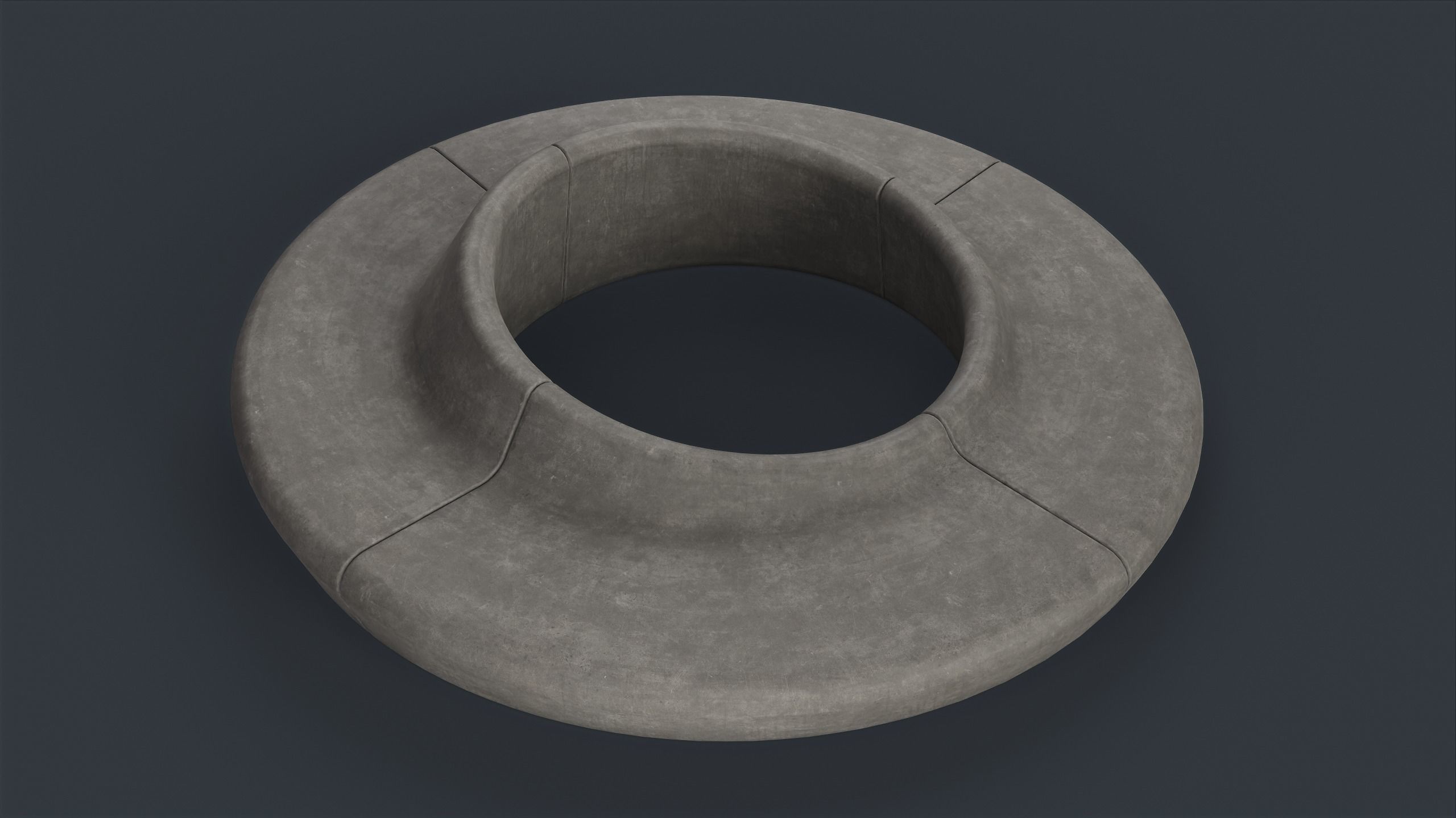 3D model Modern Outdoor Bench 95 PBR Game Ready VR / AR / low-poly ...