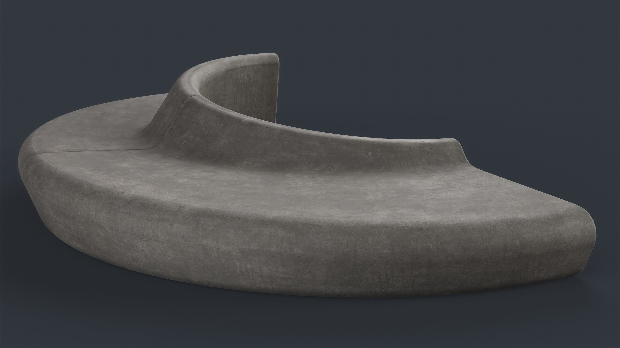 3D model Modern Outdoor Bench 95 PBR Game Ready VR / AR / low-poly ...