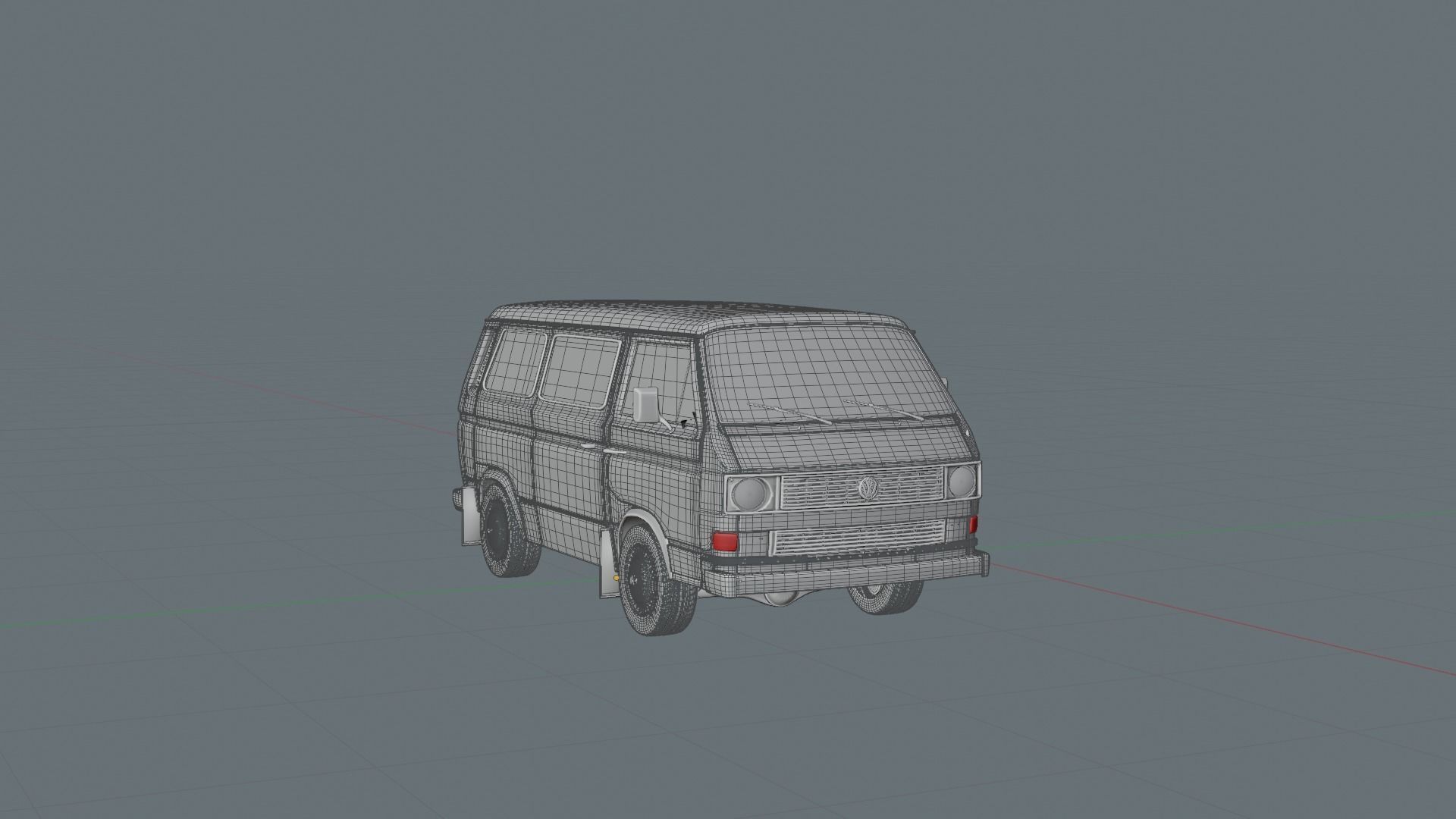 danfo volkswagen van - volkswagen van 3D model | CGTrader