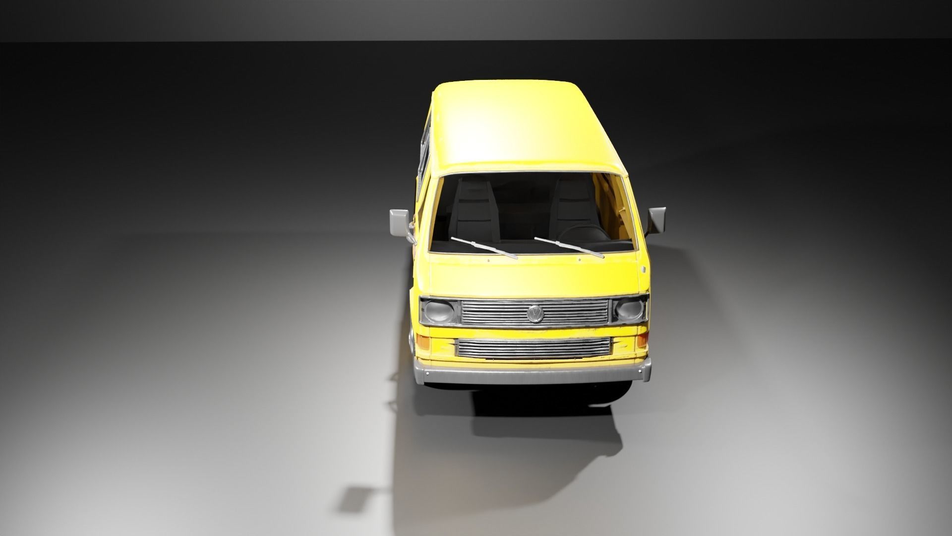 danfo volkswagen van - volkswagen van 3D model | CGTrader