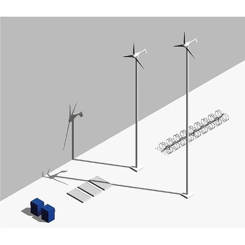 Environment - Pack of revit families 3D model | CGTrader