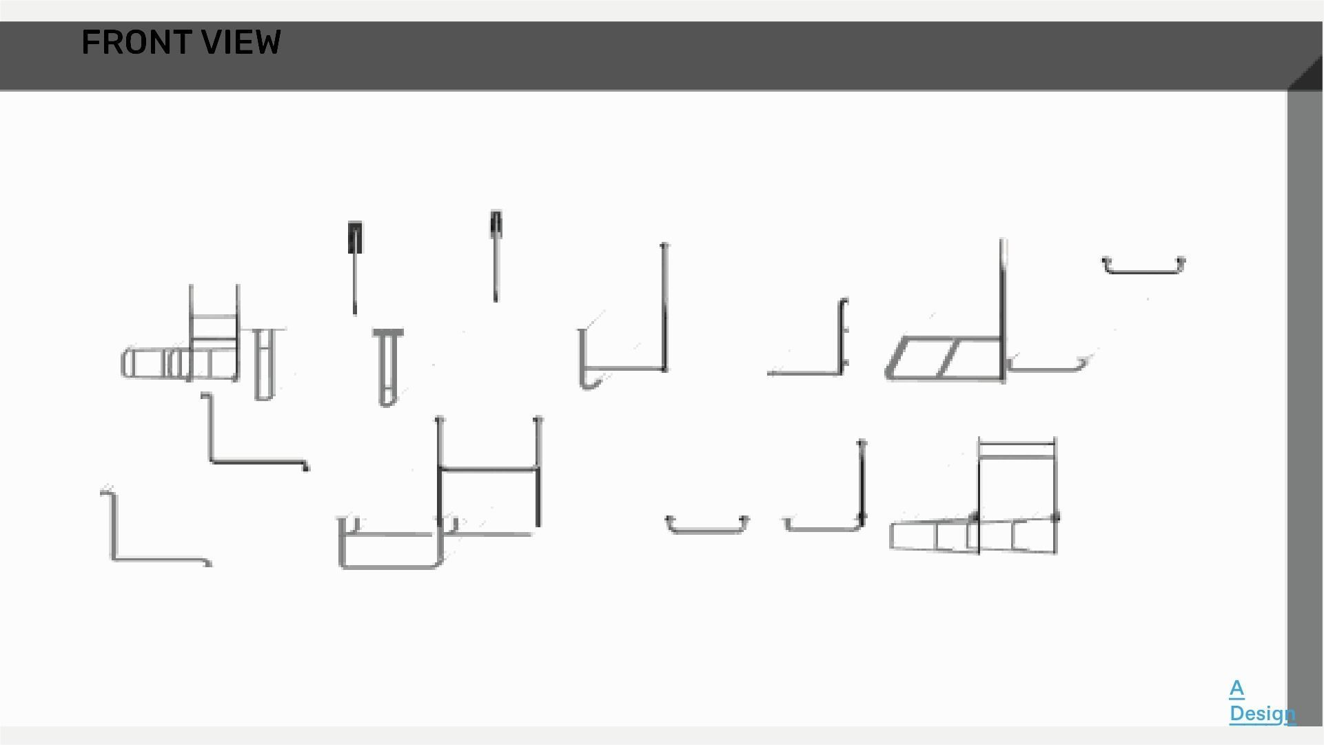 Handrails - Pack of revit families 3D model | CGTrader