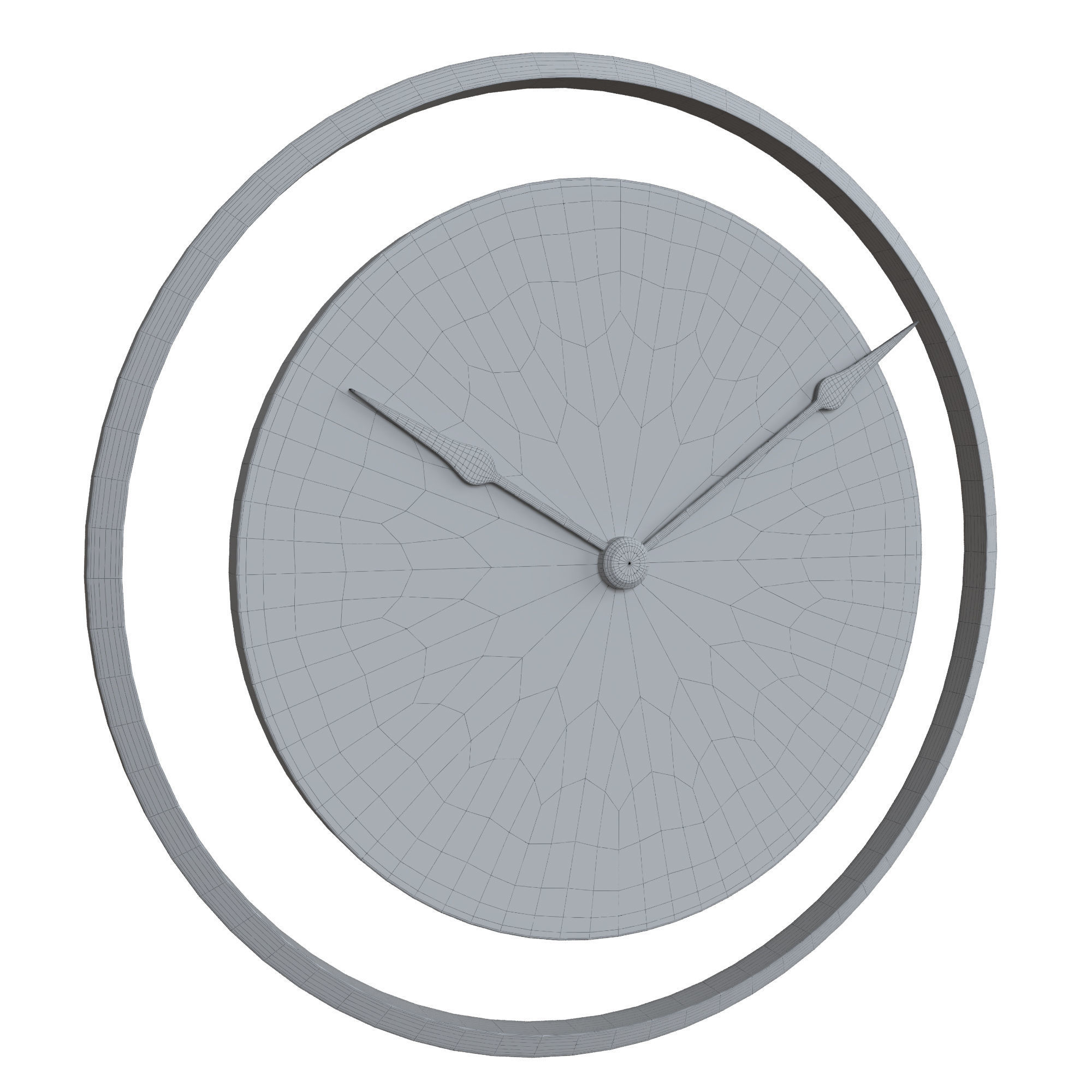 wall clock 7 3D model | CGTrader