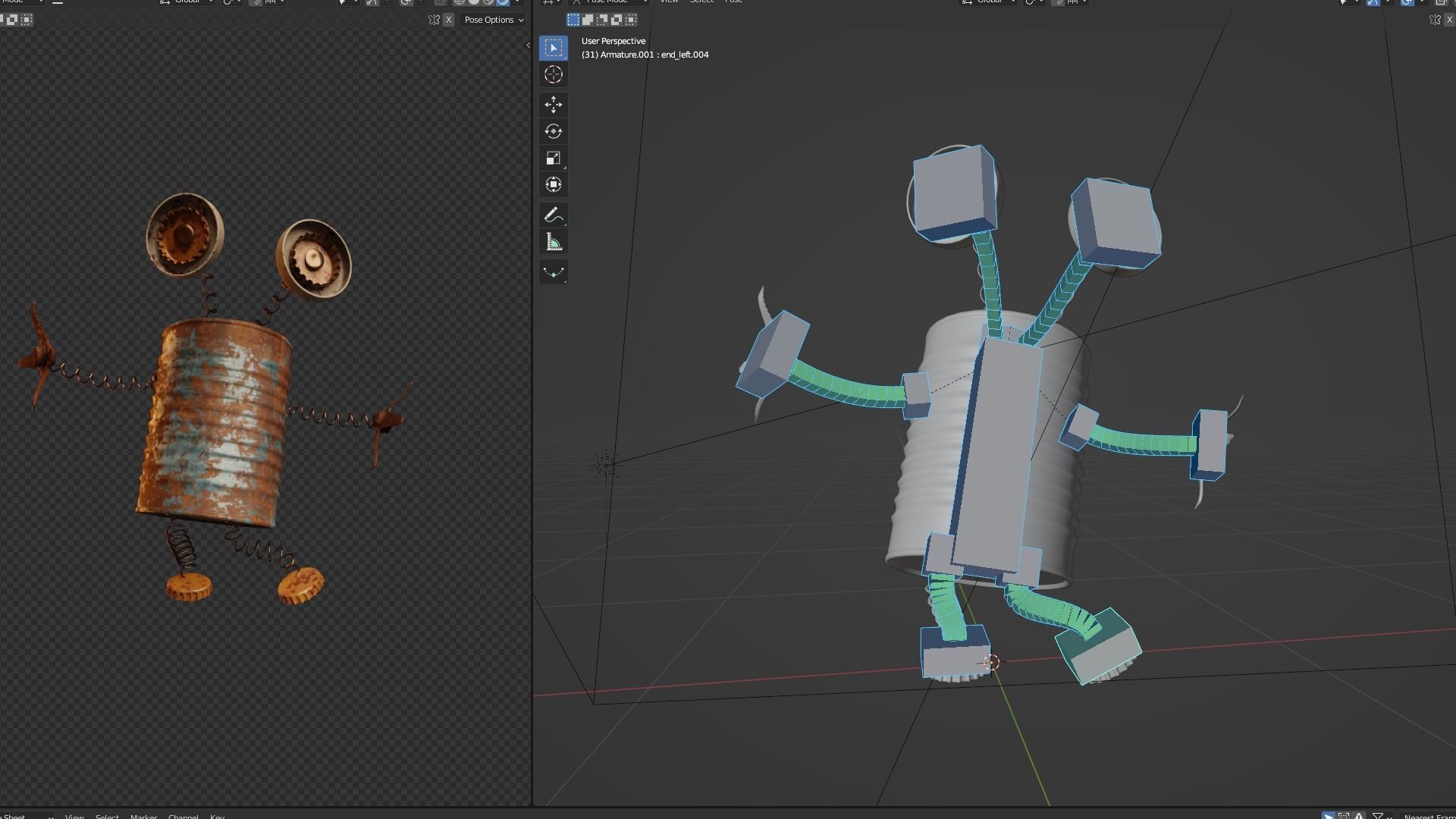3D model scrub robot VR / AR / low-poly | CGTrader