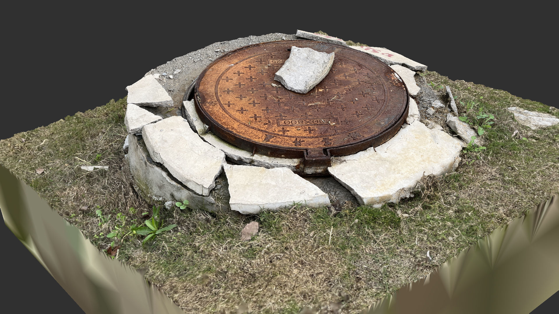 Manhole 3d Scan 3D model | CGTrader