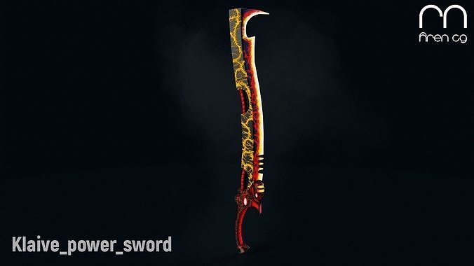 3D model AC Klaive power sword VR / AR / low-poly | CGTrader