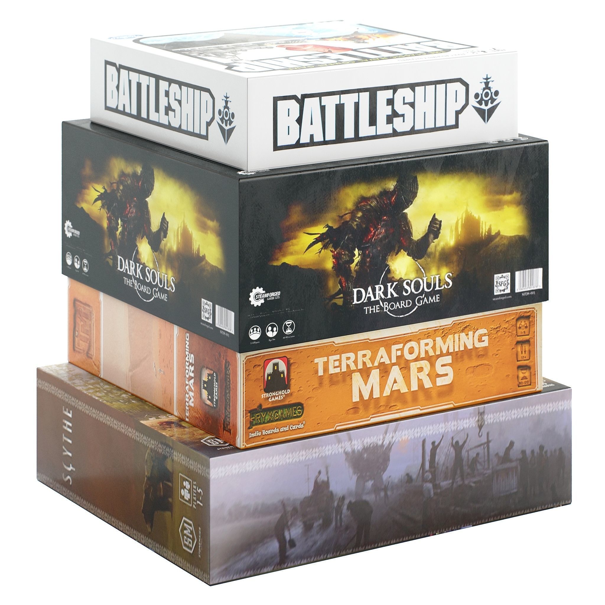 Board Games Pack 4 3D model | CGTrader