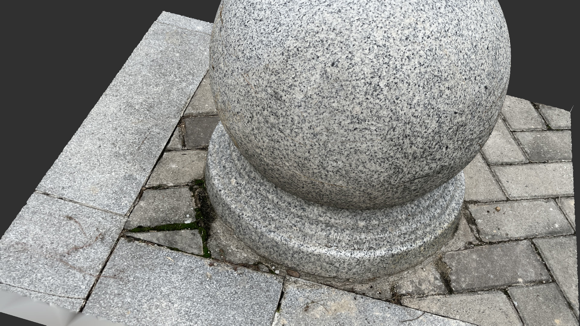 Round stone pier 3d scan 3D model | CGTrader