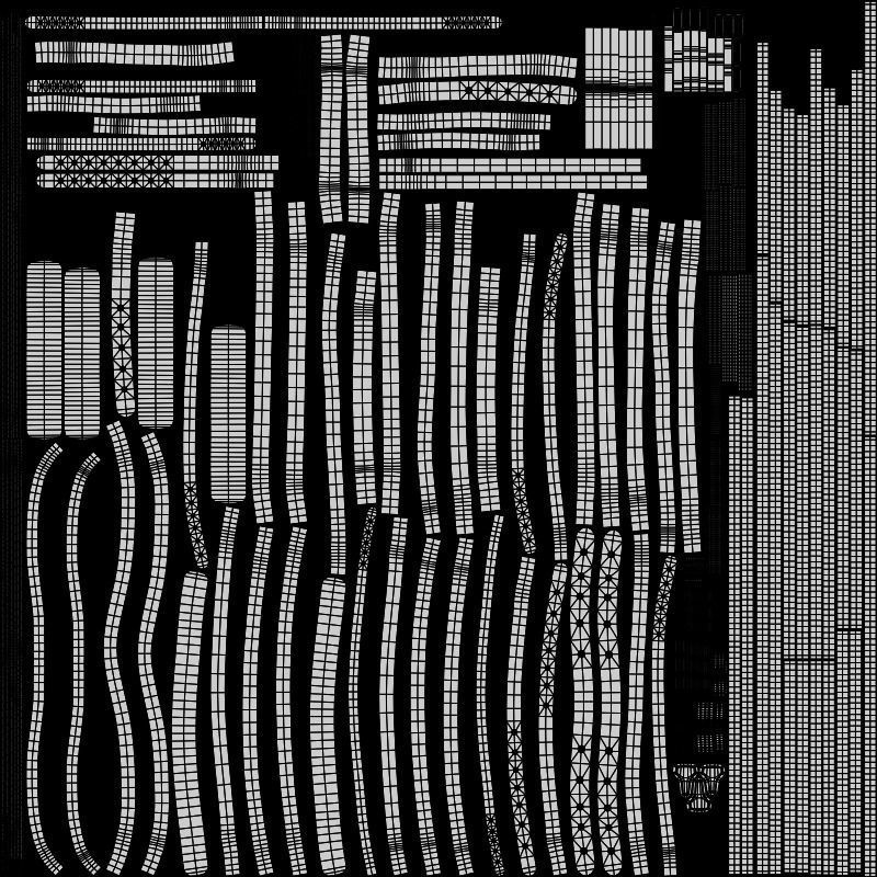 3D model Scarlet Leather harness portupeya set VR / AR / low-poly ...