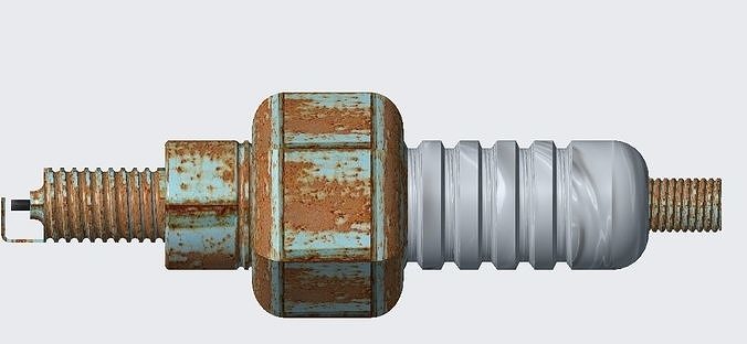 Spark plug 3D model 3D printable | CGTrader