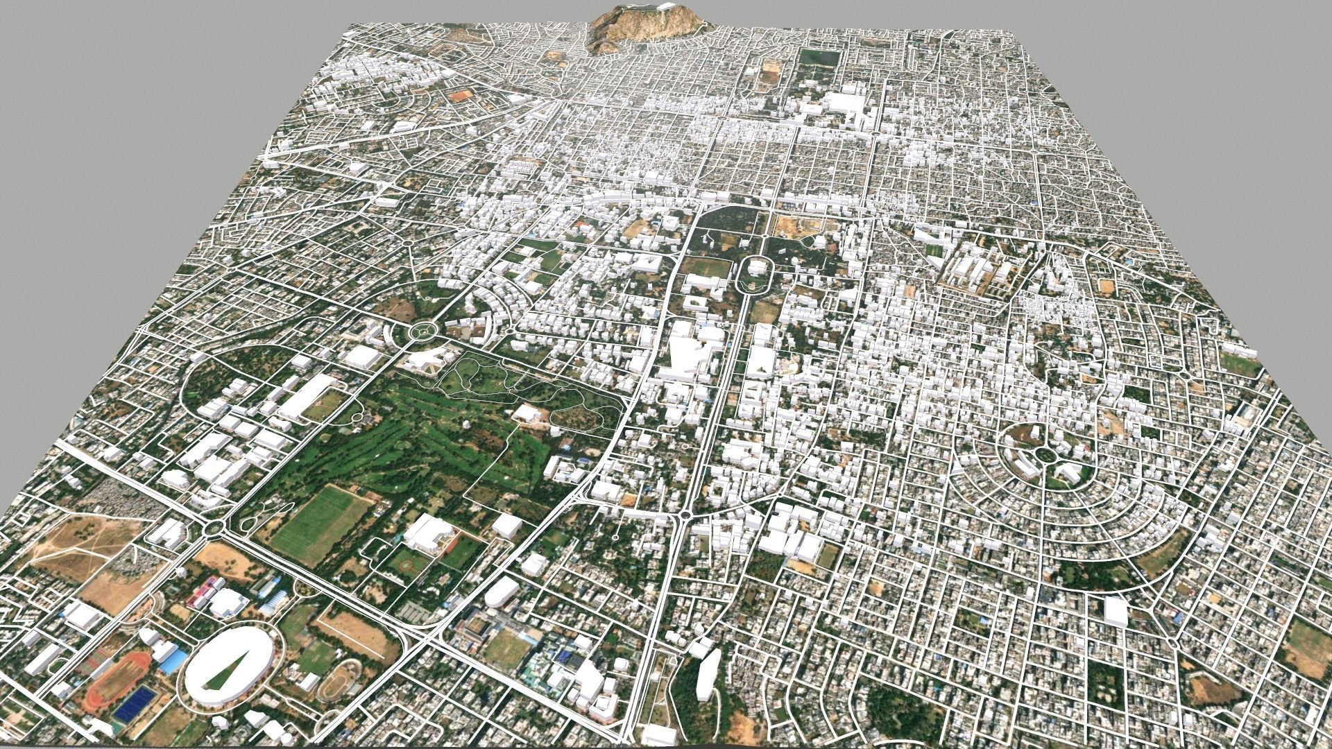 Cityscape Jaipur Rajasthan India 3D model | CGTrader