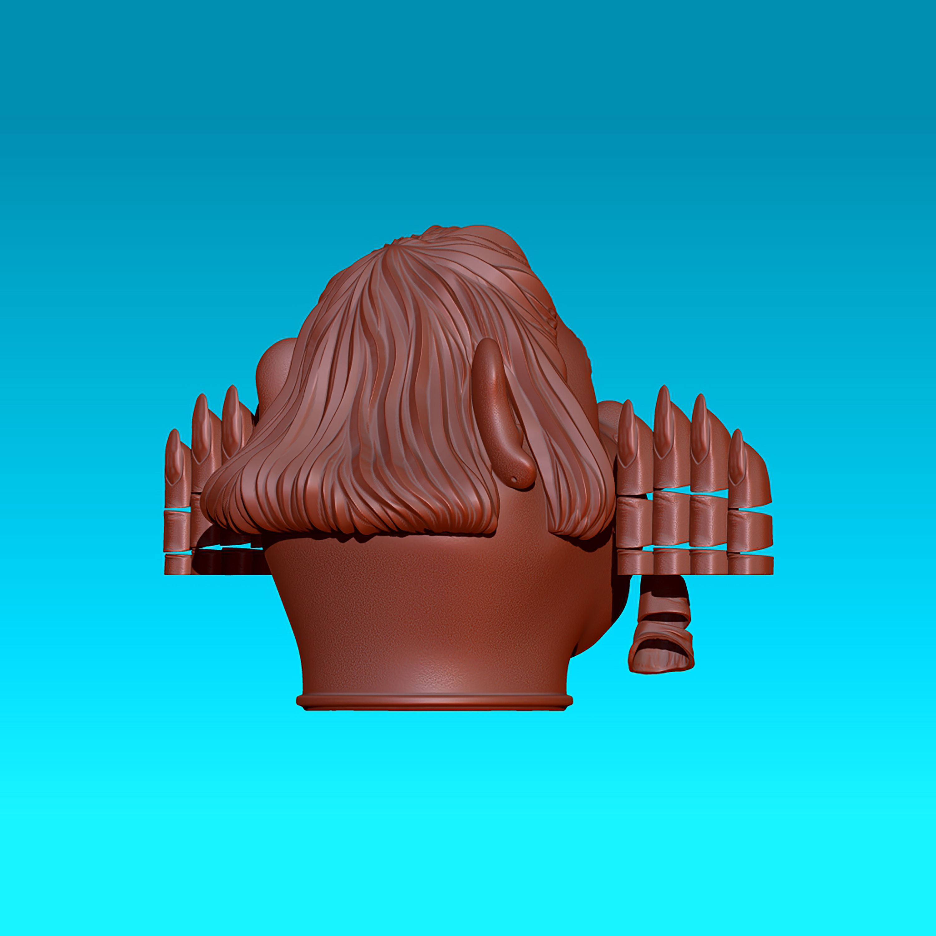 Titere bocon y 2 parpados - Mouth puppet and 2 eyelids free 3D model 3D ...