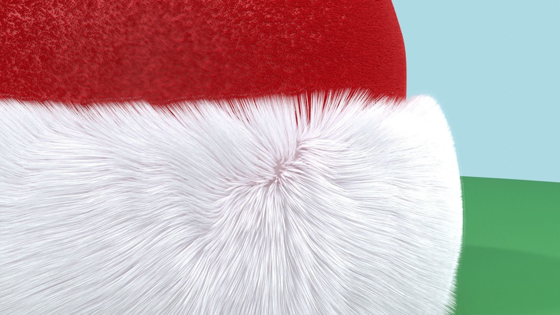 Xmas Hat - Christmas Hat Fur free 3D model | CGTrader