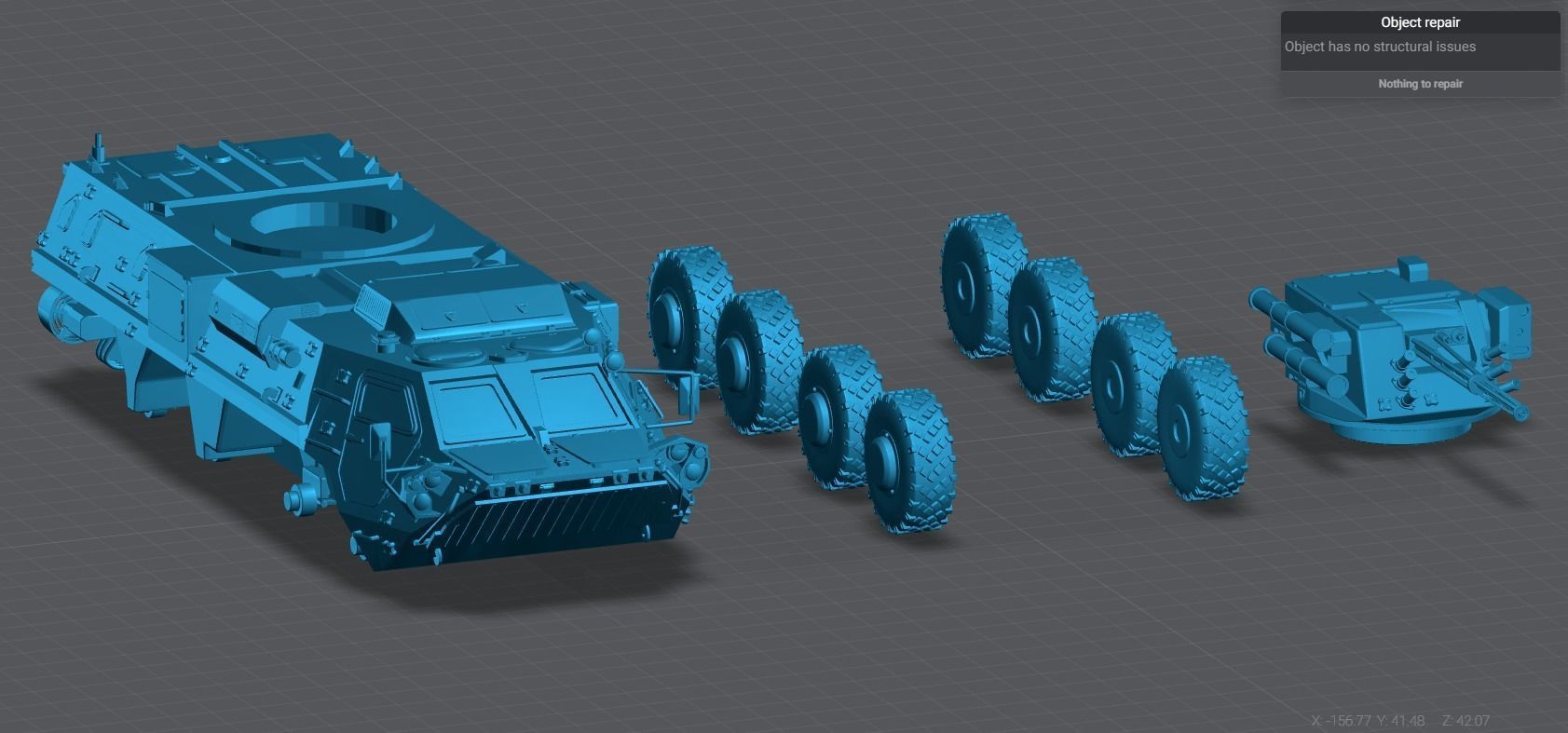 BTR 4e Scale model 3D model 3D printable | CGTrader