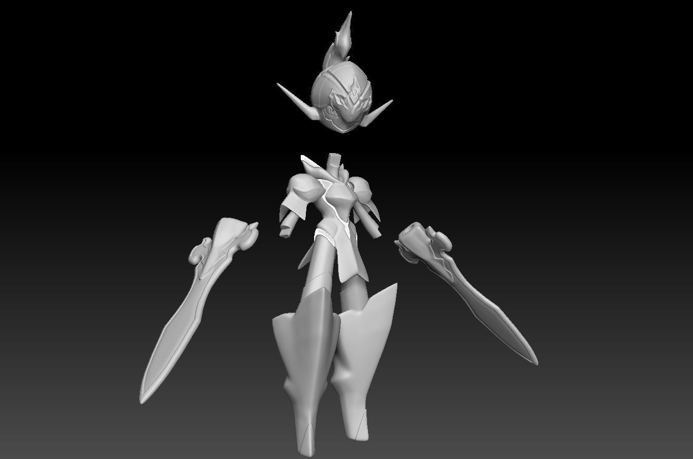 Pokemon Charcadet Armarouge Ceruledge 3D model 3D printable | CGTrader