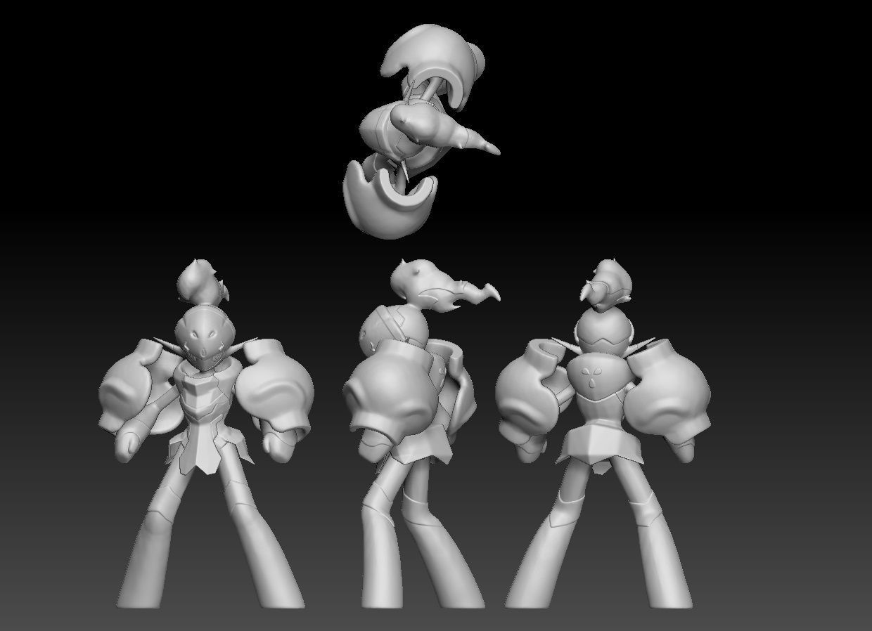 Pokemon Charcadet Armarouge Ceruledge 3D model 3D printable | CGTrader