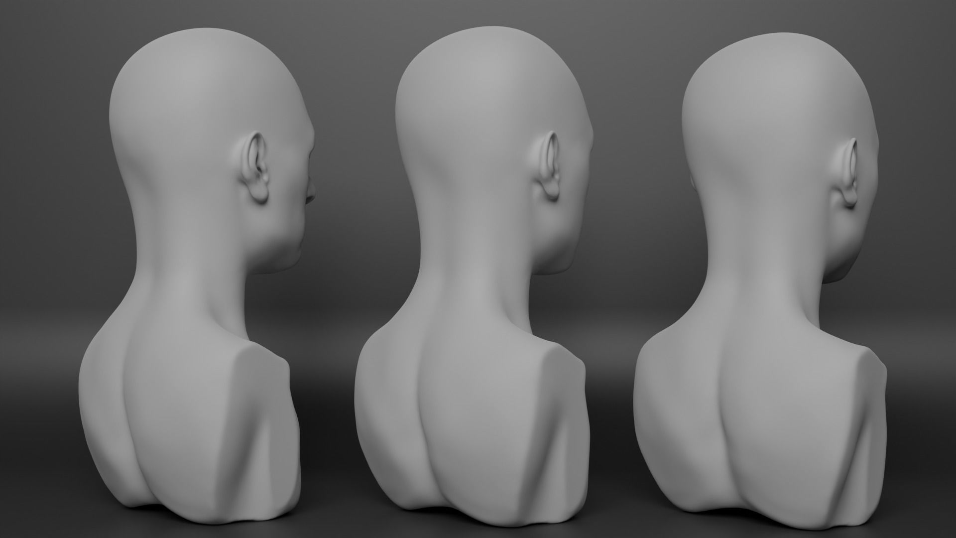 Female Bust 3D model | CGTrader