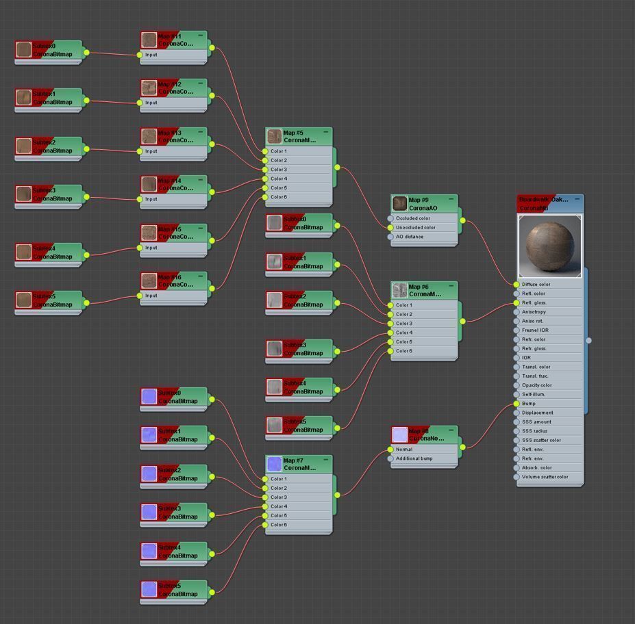 Boardwalk Oak Ombra 3D model Texture | CGTrader
