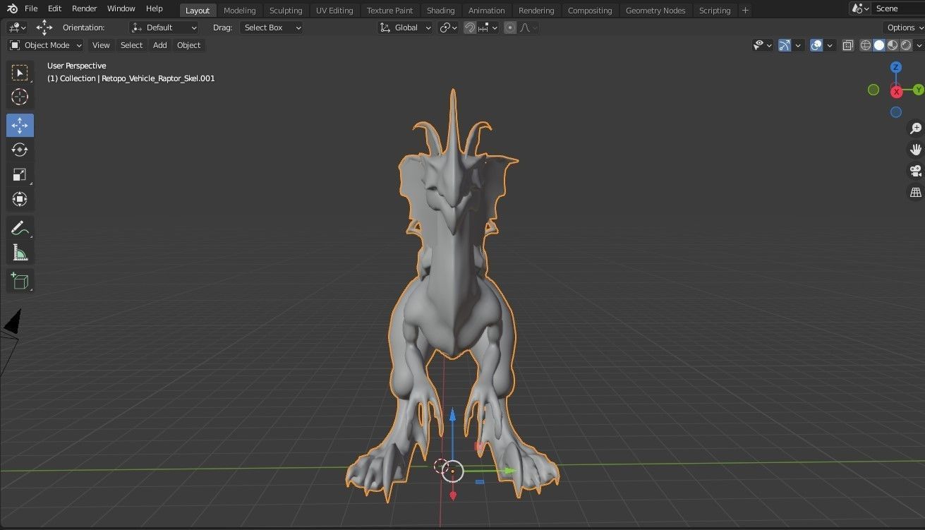 3D model Base Mesh World war Dragon VR / AR / low-poly | CGTrader