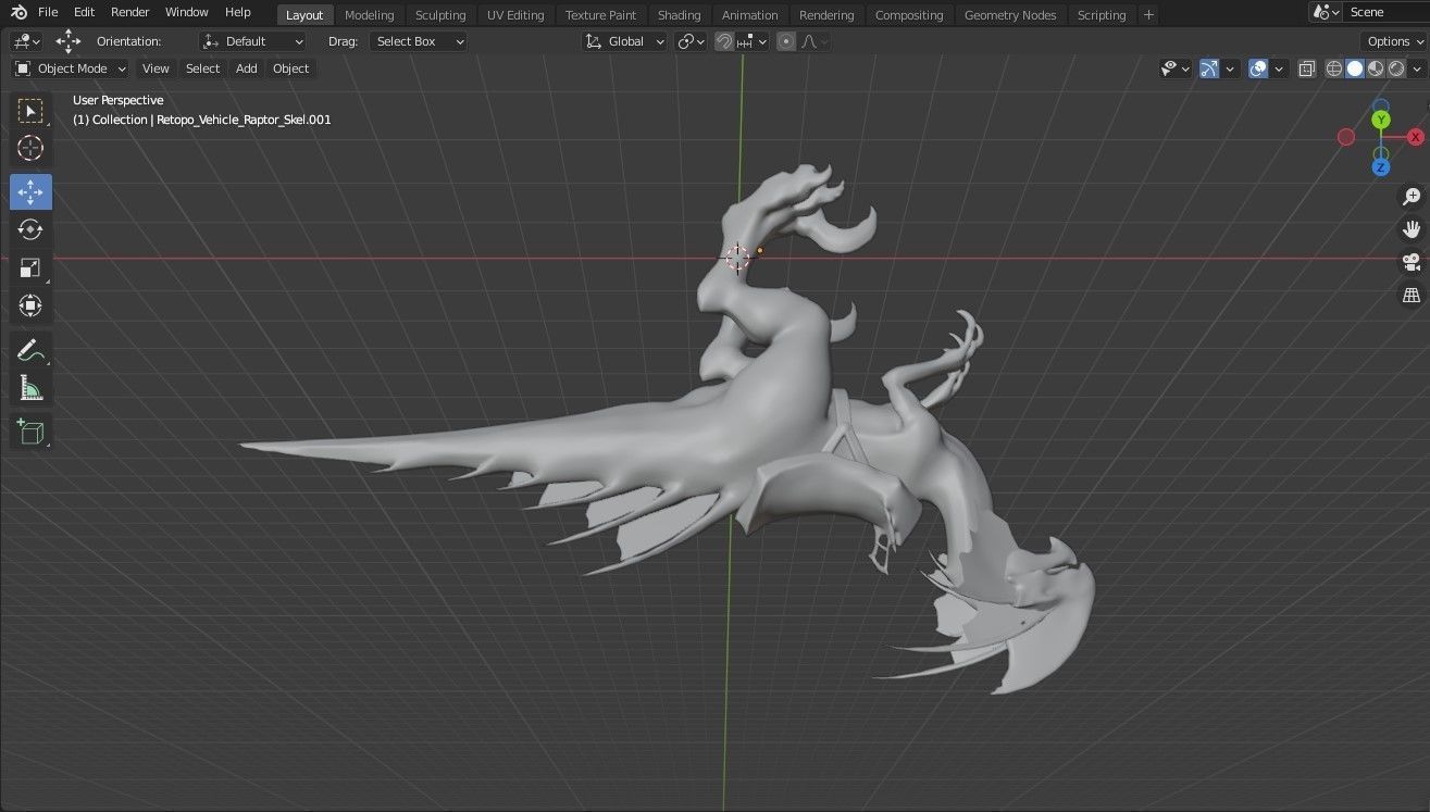 3D model Base Mesh World war Dragon VR / AR / low-poly | CGTrader