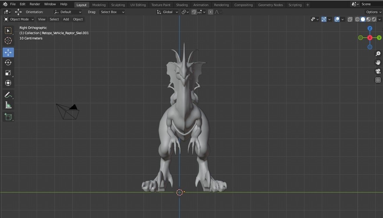 3D model Base Mesh World war Dragon VR / AR / low-poly | CGTrader