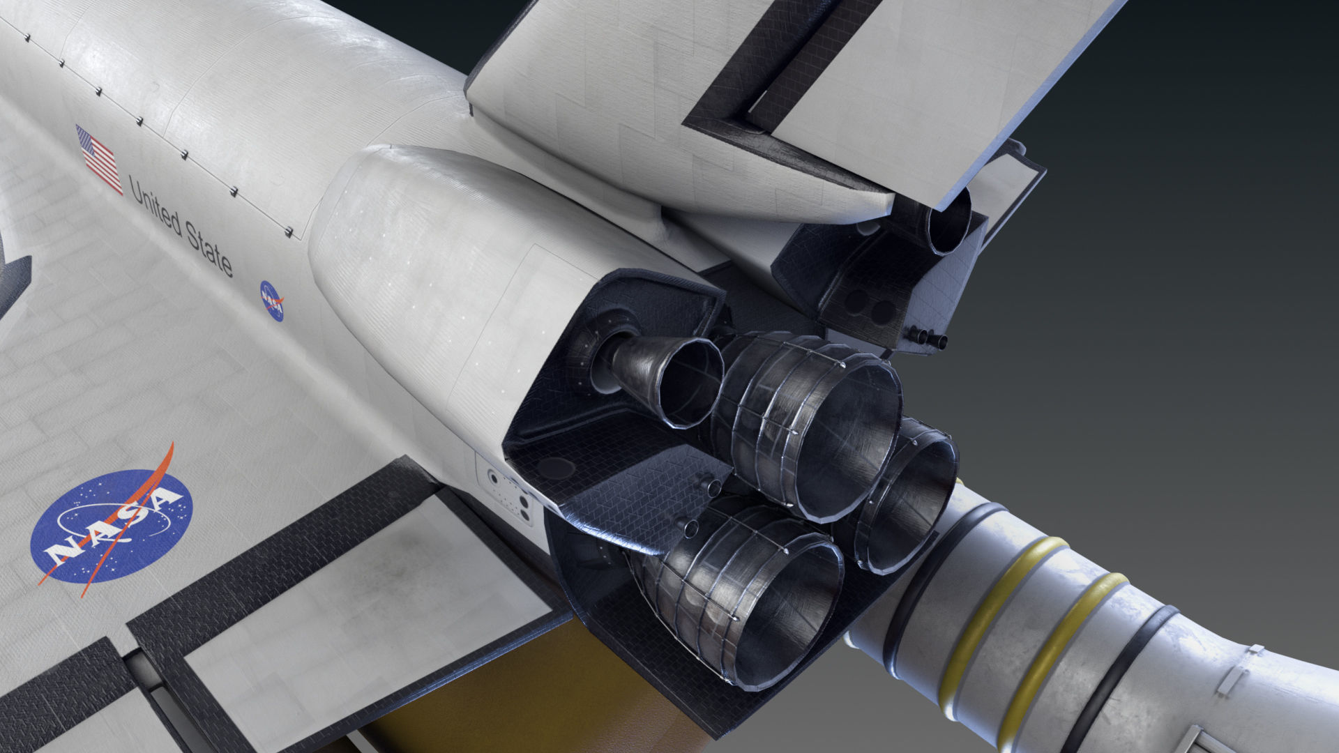 SPACE SHUTTLE discovery NASA 3D model | CGTrader