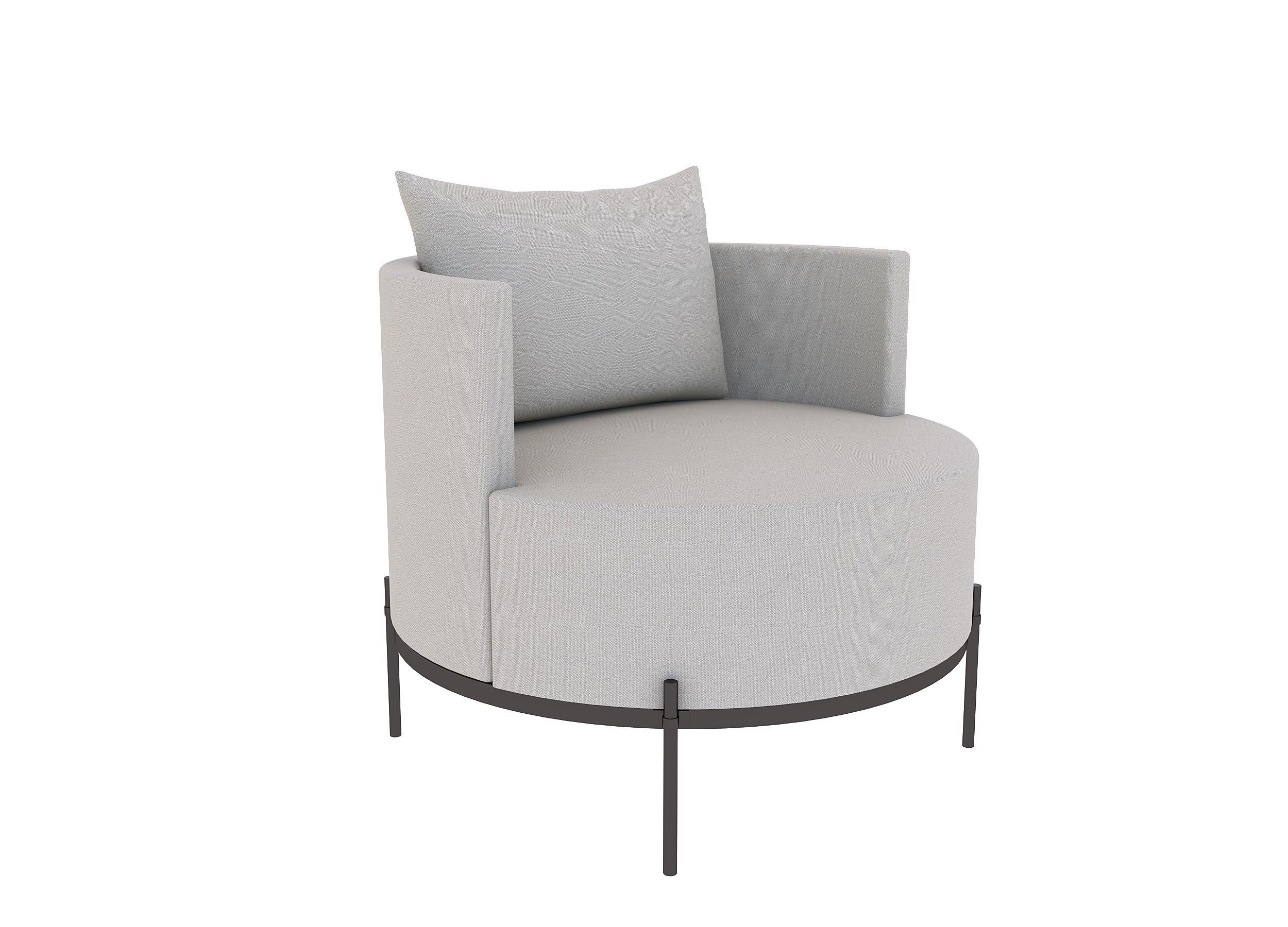 Armchair Atena model 3 3D model | CGTrader